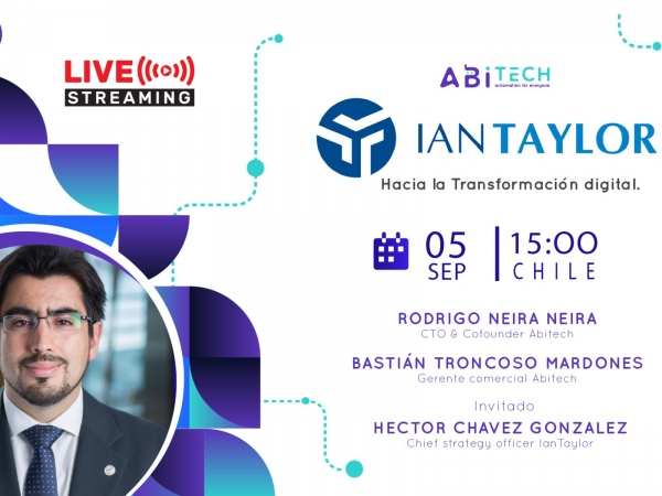 Abitech analizará la transformación digital de Ian Taylor en streaming en vivo - MundoMaritimo