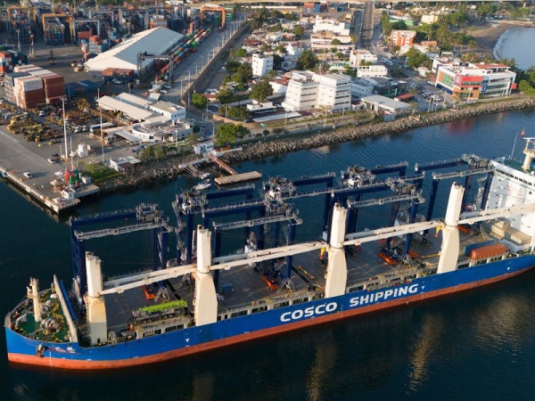 SSA Marine México recibió en el puerto de Manzanillo grúas E-RTG eléctricas de última generación ...