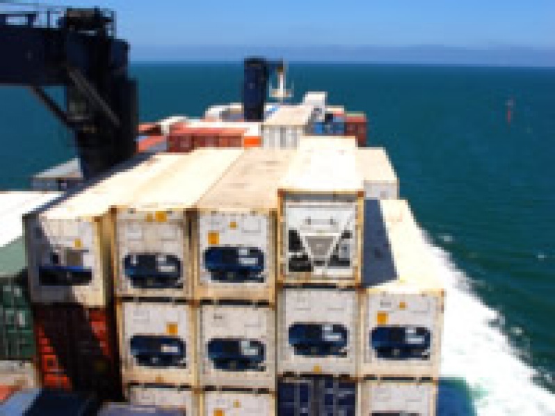 El transporte marítimo de productos refrigerados en América del Sur ...