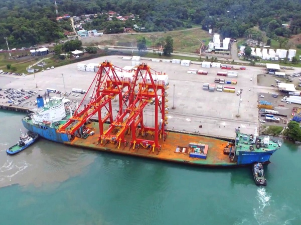 Con tres grúas súper Post Panamax Puerto de Moín abrirá sus puertas en ...