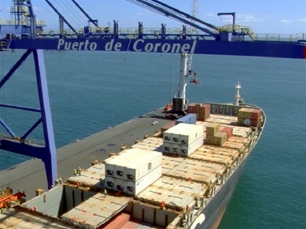Puerto Coronel aumenta volumen de carga un 11% durante 2018 - MundoMaritimo