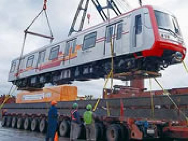 Arribaron trenes que operarán en la línea 4 del metro - MundoMaritimo