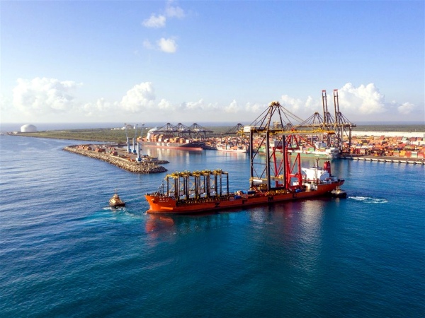 DP World Caucedo de República Dominicana recibe cuarta grúa STS de ZPMC ...