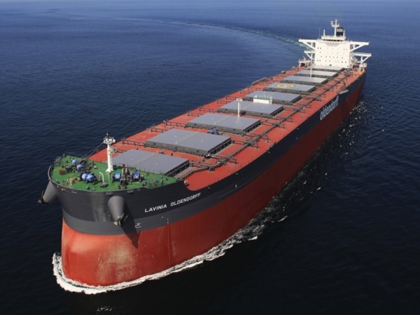 Tarifa de carga granelera en buques handysize desde la WCSA al Lejano ...