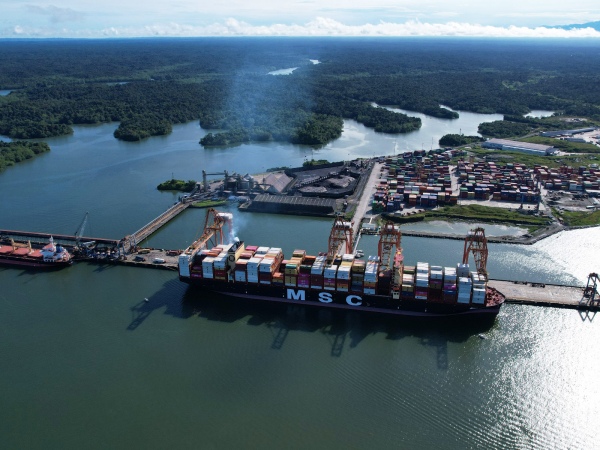 Puerto Aguadulce recibe al "MSC Chiyo", el buque de mayor capacidad que ...