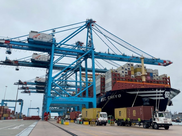 APM Terminals Callao atiende recalada del "MSC Chiyo", el buque con ...