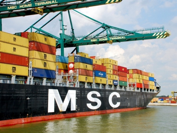MSC recibe buque de 16.616 TEUs, que navegará en el servicio ...