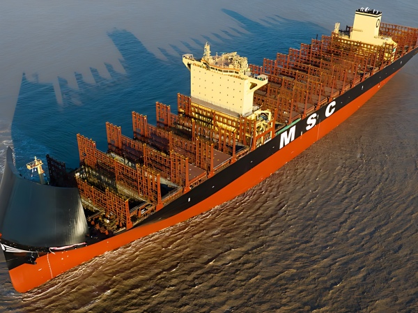 MSC recibe portacontenedor de 11.480 TEUs propulsado por GNL que ...