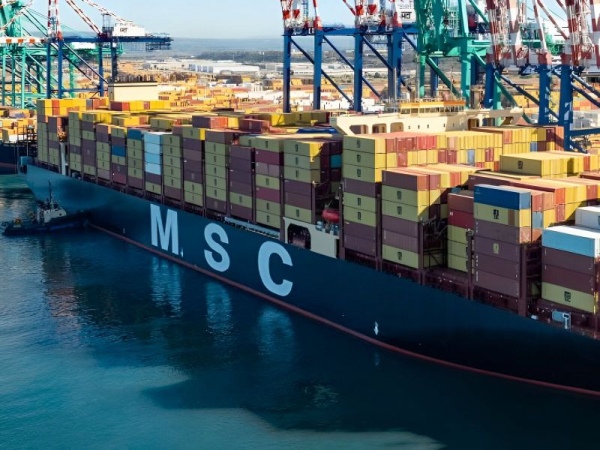 MSC recibe buque de combustible dual GNL de 11.400 TEUs que operará en ...
