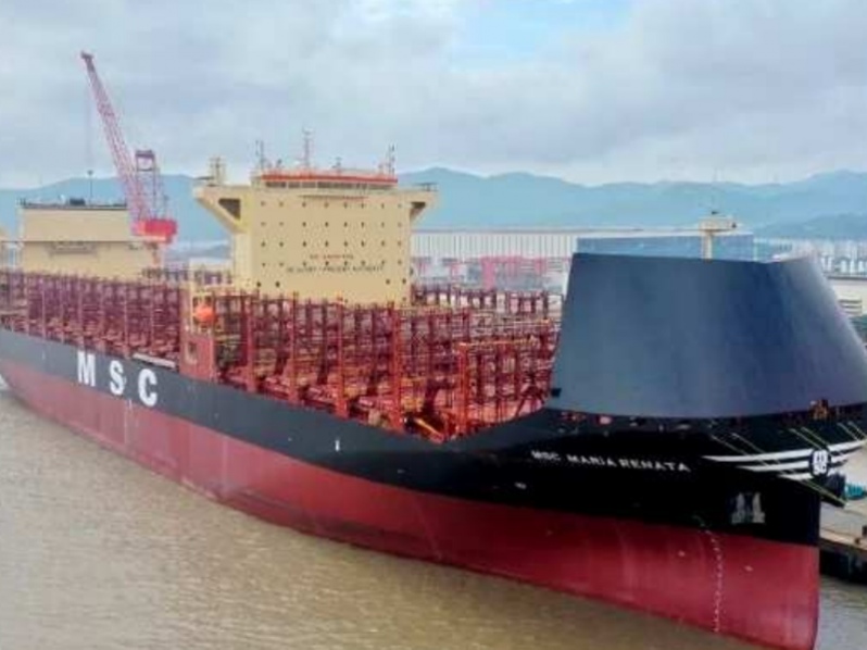 MSC incorpora el “Maria Laura” de 10.300 TEUs, que navegará entre el ...